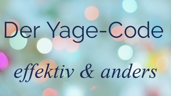 Der Yager-Code - Raus aus dem Kokon!